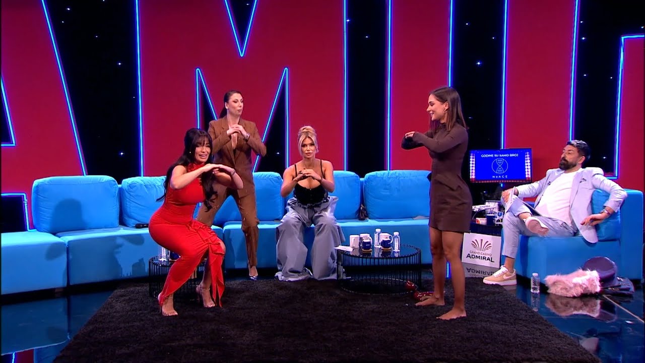 Anja Bla pokazuje vežbe za gluteus (AmiG Show S17) - YouTube