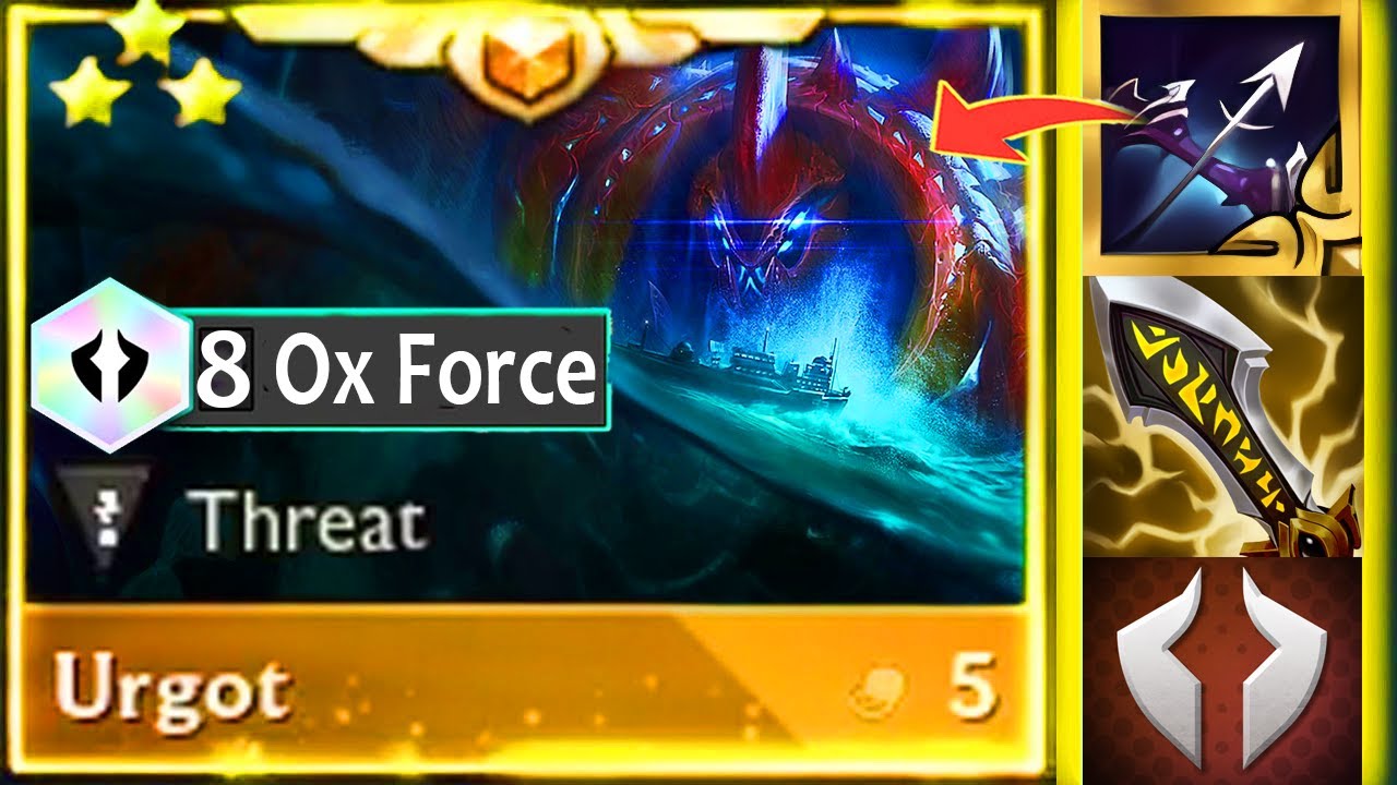 " When You Use Radiant Last Whisper " On 8 OX FORCE ⭐⭐⭐ 3 Star Urgot ...