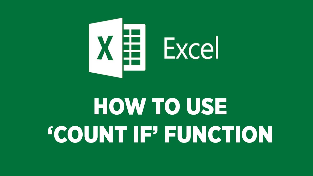 Excel Tutorial How To Use The Countif Function For Efficient Data 4537
