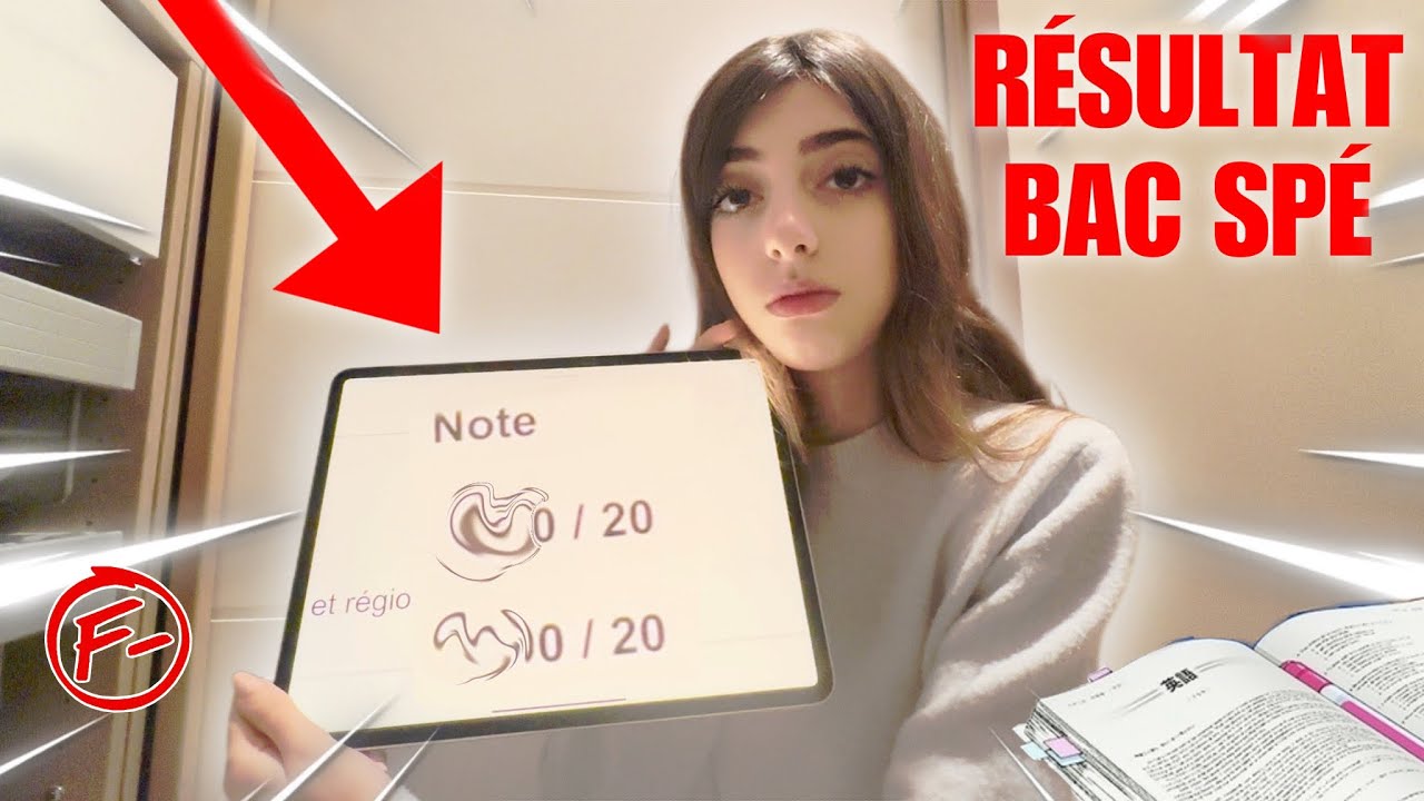 MES RÉSULTATS DU BAC DE SPÉ 2025 *ART & AMC* : sortez les mouchoirs… - YouTube