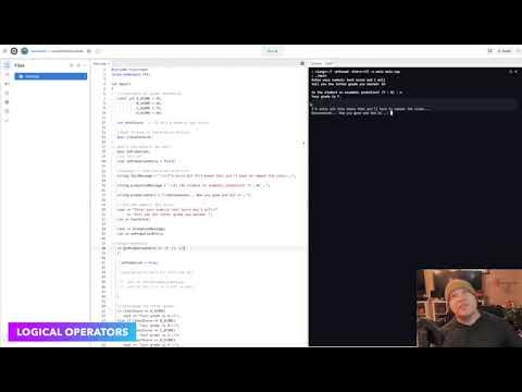 CIS276 Chapter 4 Logical Operators Demo - YouTube