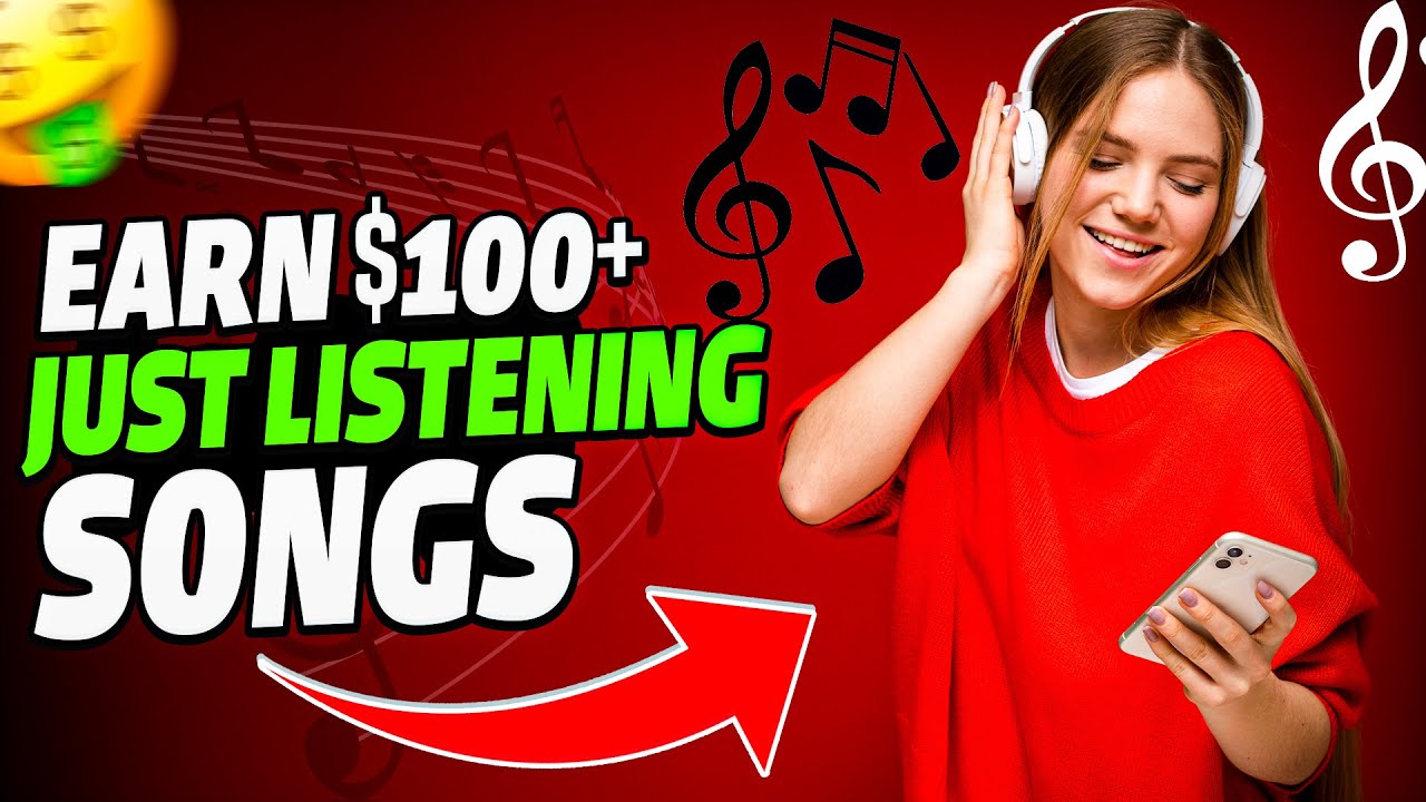 Earn $100+ A Day Listening Songs – How To Make Money Online - YouTube