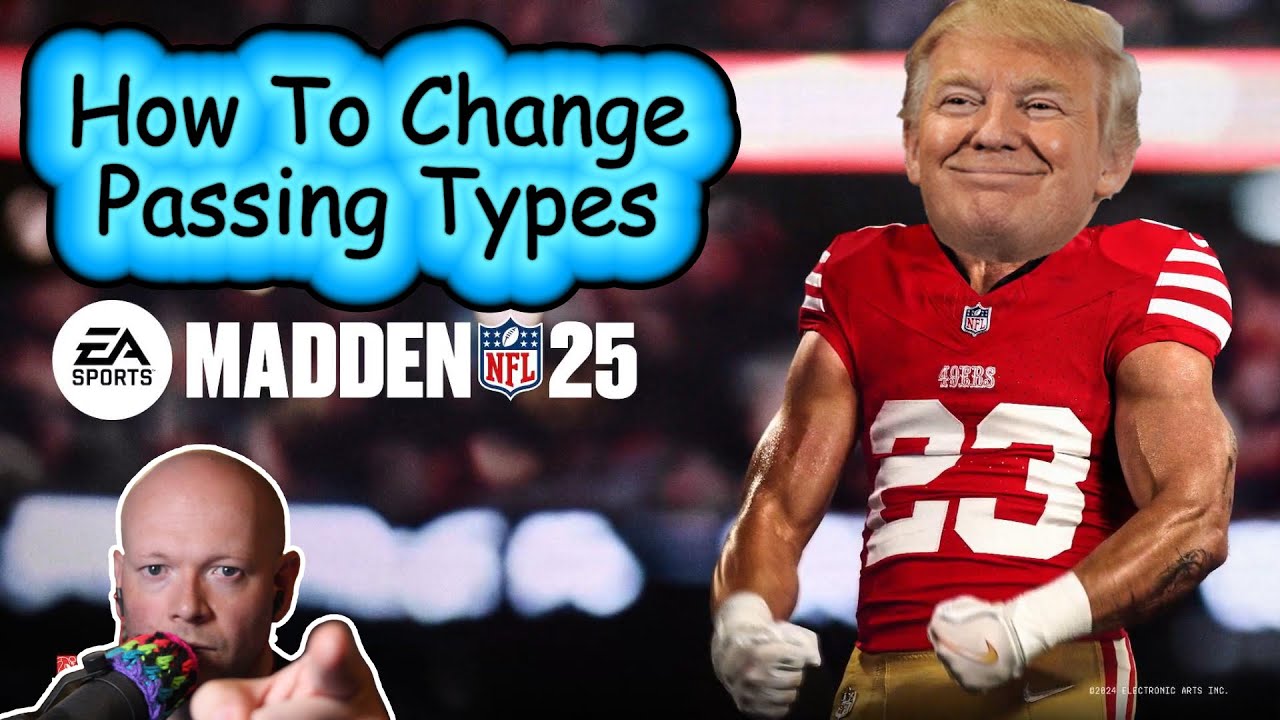 Madden NFL 25 How To Change Passing Types - YouTube