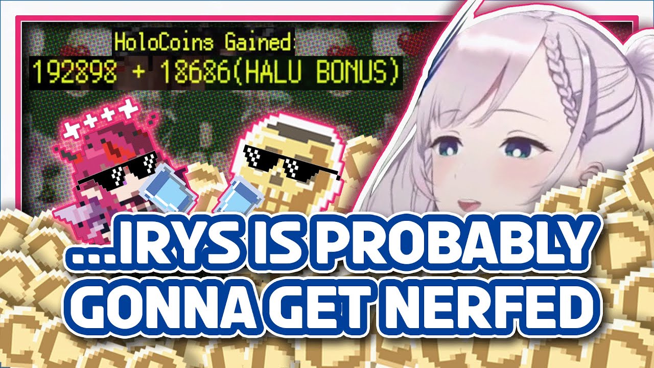 Reine tries the IRyS Coin-Farming Strat (HoloCure) - YouTube