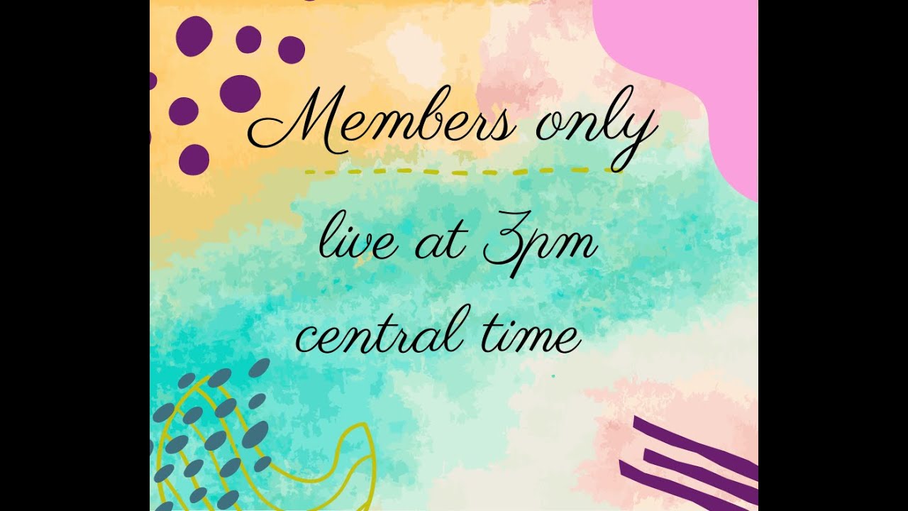 Members Only Live 11-13-2024: Who knows what we will get up to today ...