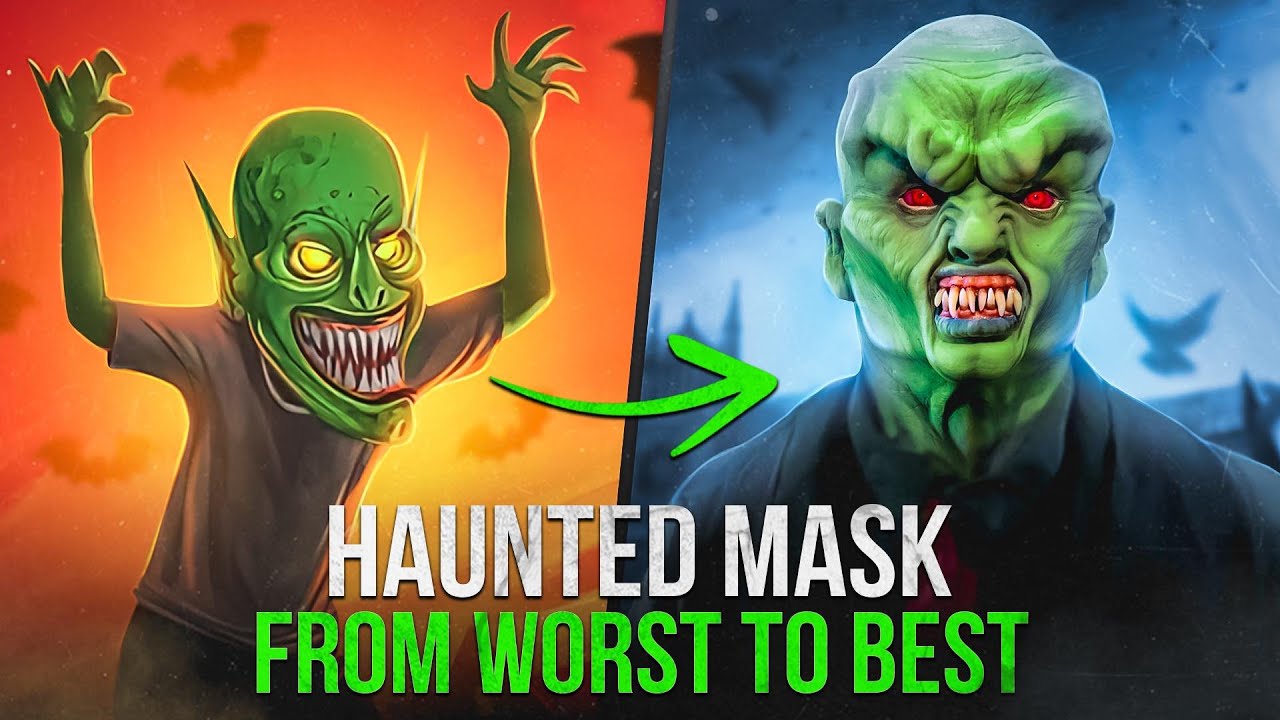 Ranking Every Version of the Haunted Mask from Worst to Best - YouTube