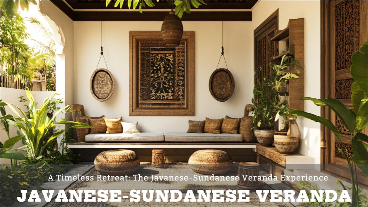 Heritage Meets Design: A Javanese-Sundanese Veranda Inspiration - YouTube