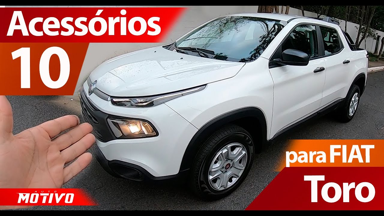 10 ideias de Acessórios indispensáveis para Fiat Toro - YouTube