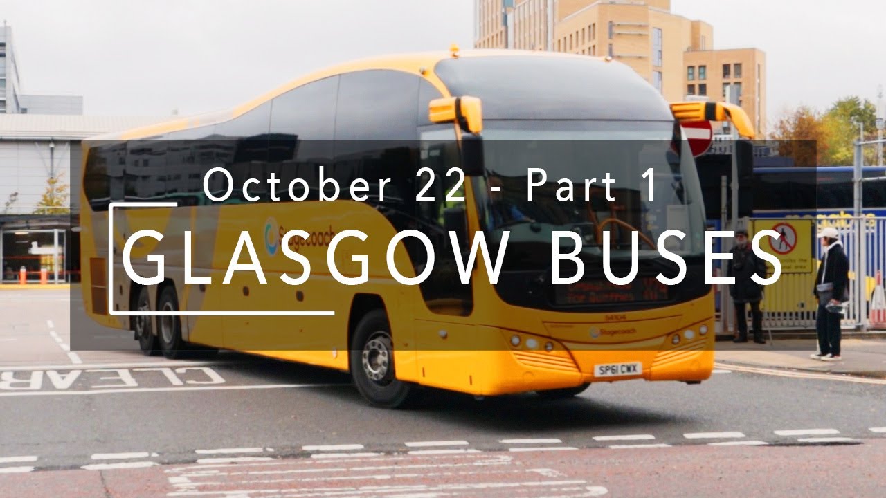 Glasgow Buses October 2022 Part 1 - First, Stagecoach, McGills ...