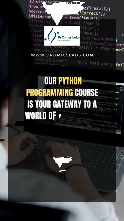 Register for Python programming for Biologists #python #biology #bioinformatics #biotechnology # ...