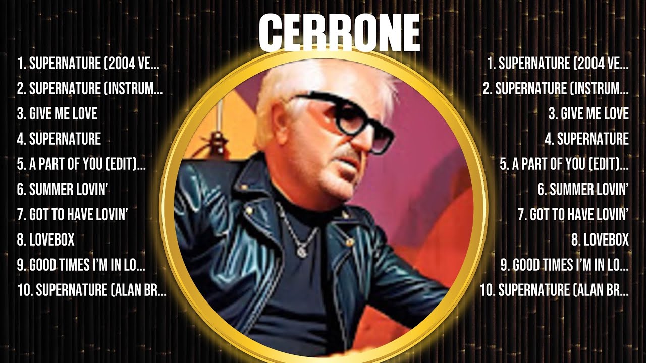 Cerrone Greatest Hits Full Album ️ Full Album ️ Top 10 Hits of All Time ...