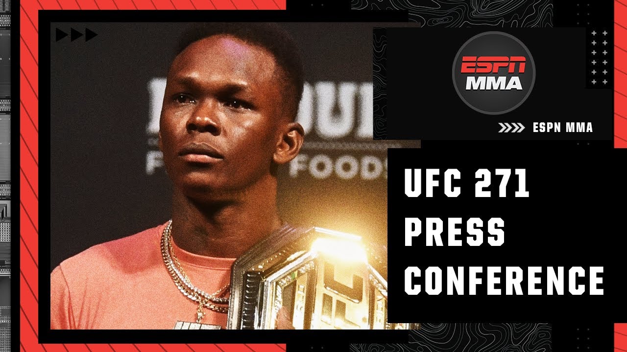 UFC 271 Pre-Fight Press Conference | ESPN MMA - YouTube