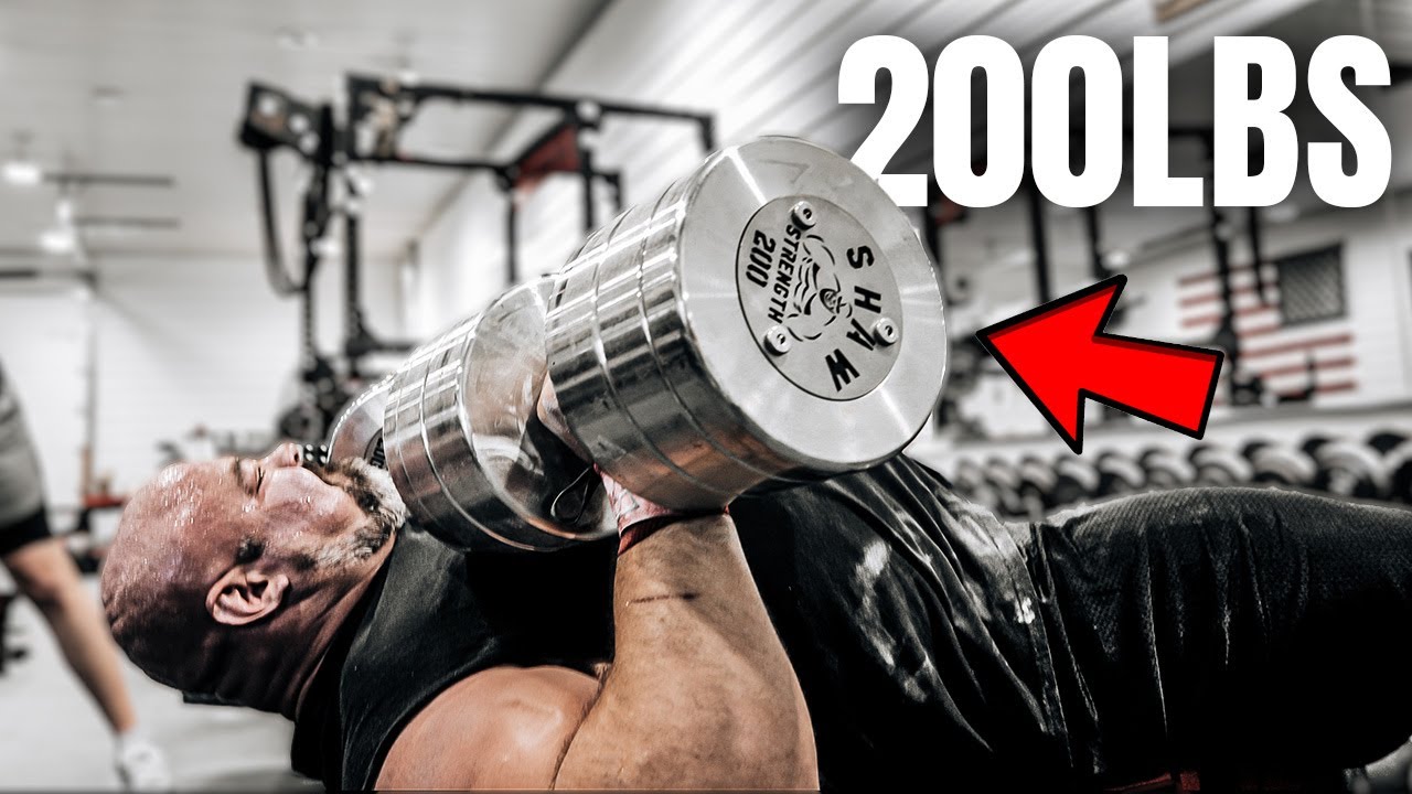 PRESSING 200LB DUMBBELLS | ROAD TO THE SHAW CLASSIC WEEK 6 - YouTube