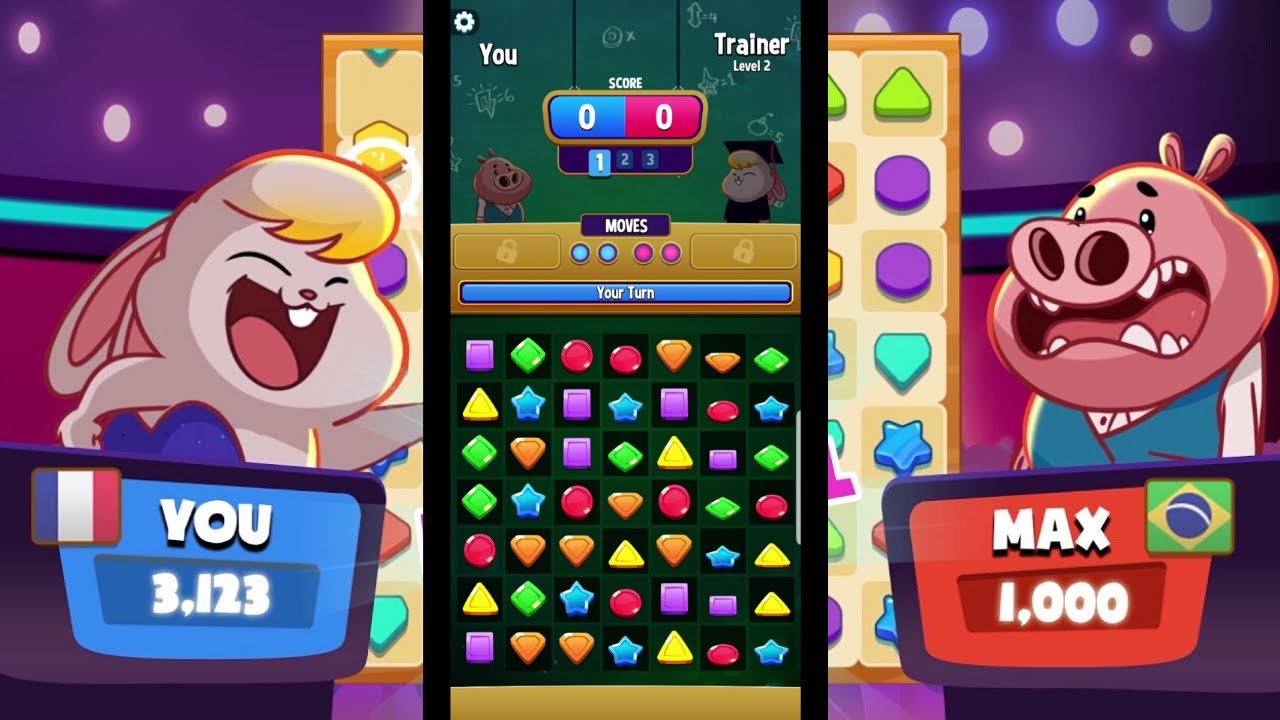I TRIED Match Masters for 10 minutes. Mobile Gaming - YouTube