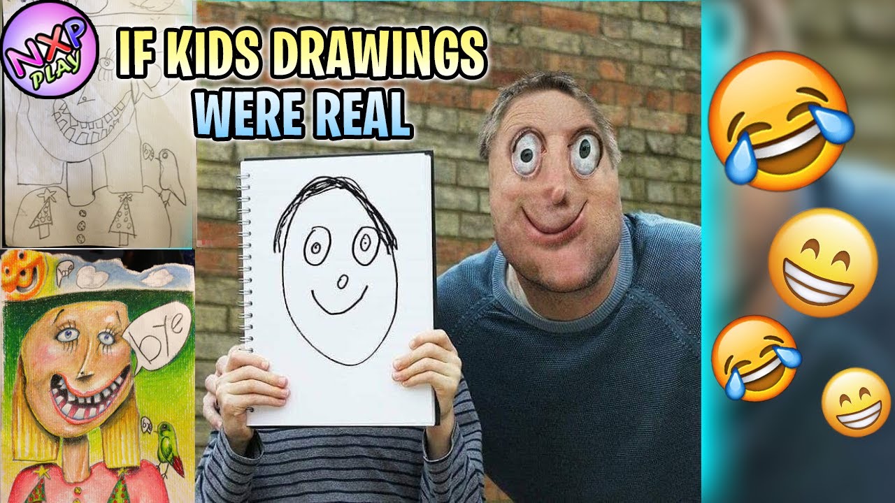 [NXP Play] If Kids Drawings Were REAL || Reaction Video - YouTube