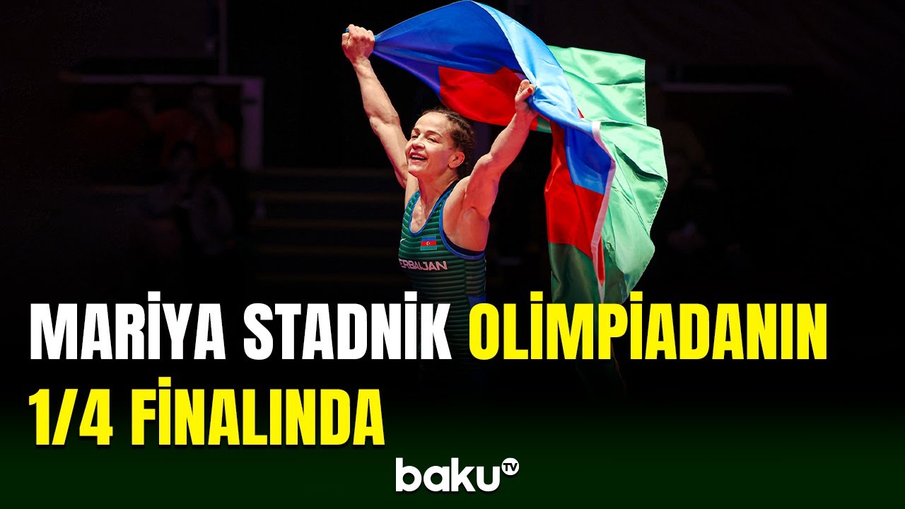 Güləşçimiz Mariya Stadnik “Paris-2024”ə qələbə ilə başladı - YouTube