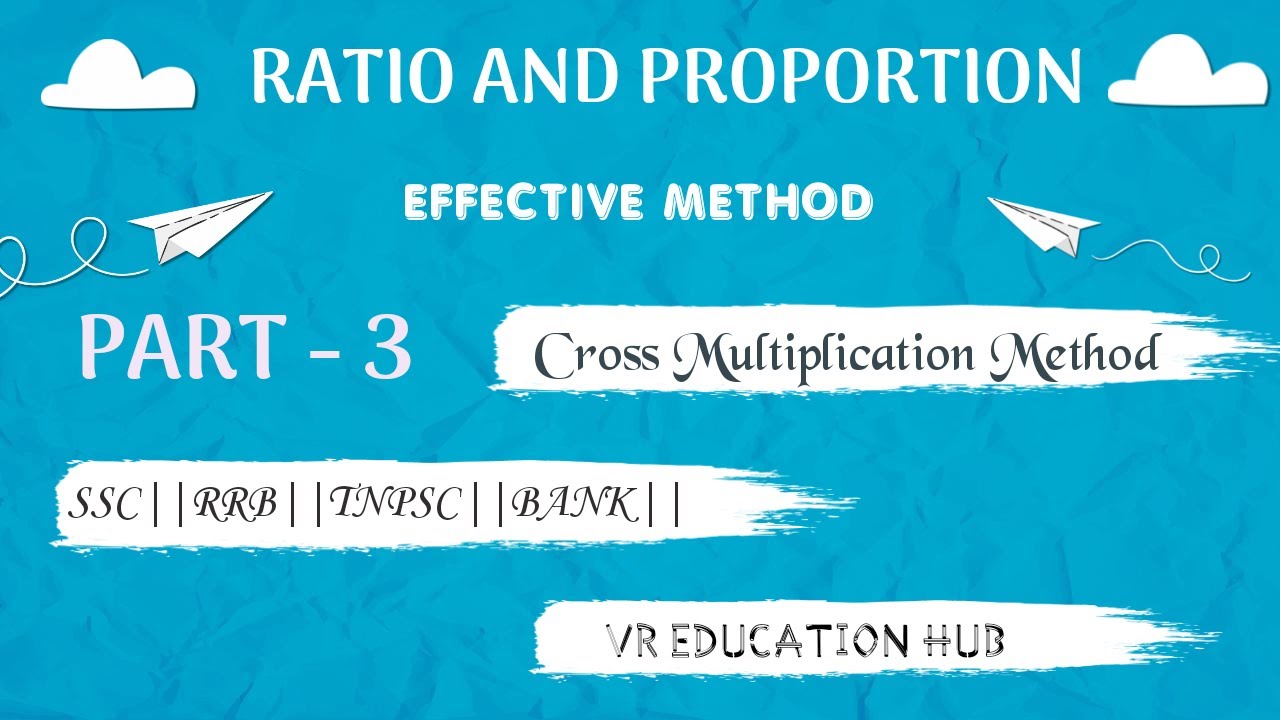 RATIO CROSS MULTIPLICATION METHOD IN TAMIL PART 3 YouTube ratio-cross-multiplication-method-in-tamil-part-3-youtube