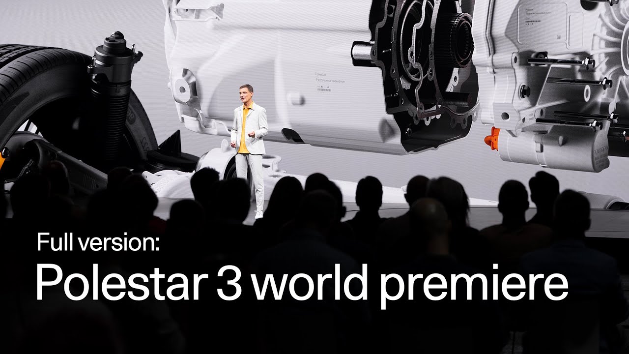 Polestar 3 world premiere | Electric SUV I Full presentation 45 min ...