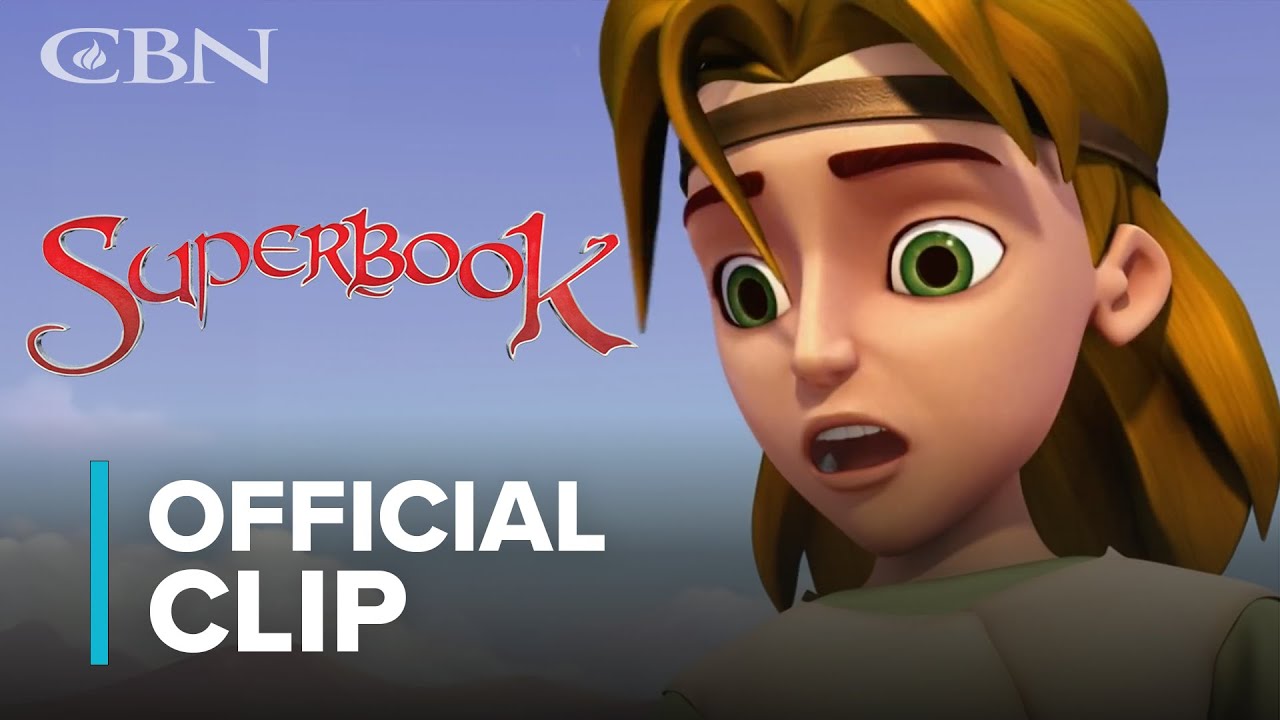 David Stands Up To Goliath - Superbook Clip | Bible Shows For Kids ...