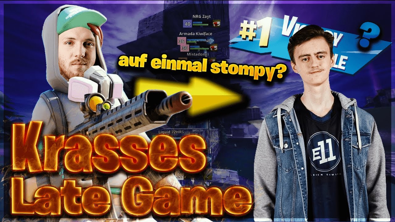 😱🏆 LATE GAME CLUTCH VOM FEINSTEN! Chef mutiert zu Stompy | Fortnite ...