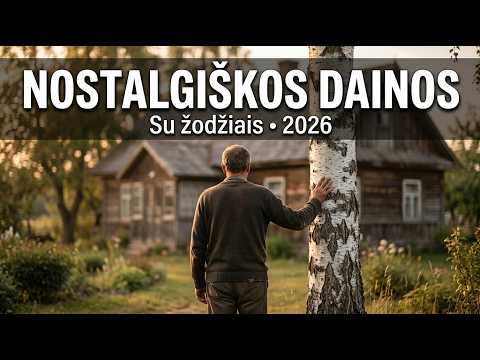 Lietuviškos Dainos Nostalgiškai Nuotaikai | Su Žodžiais – Rinkinys 2026