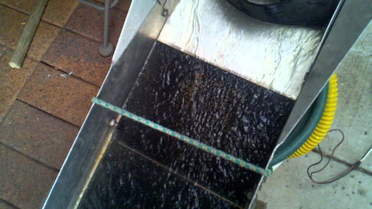 The gold in my v matting - YouTube