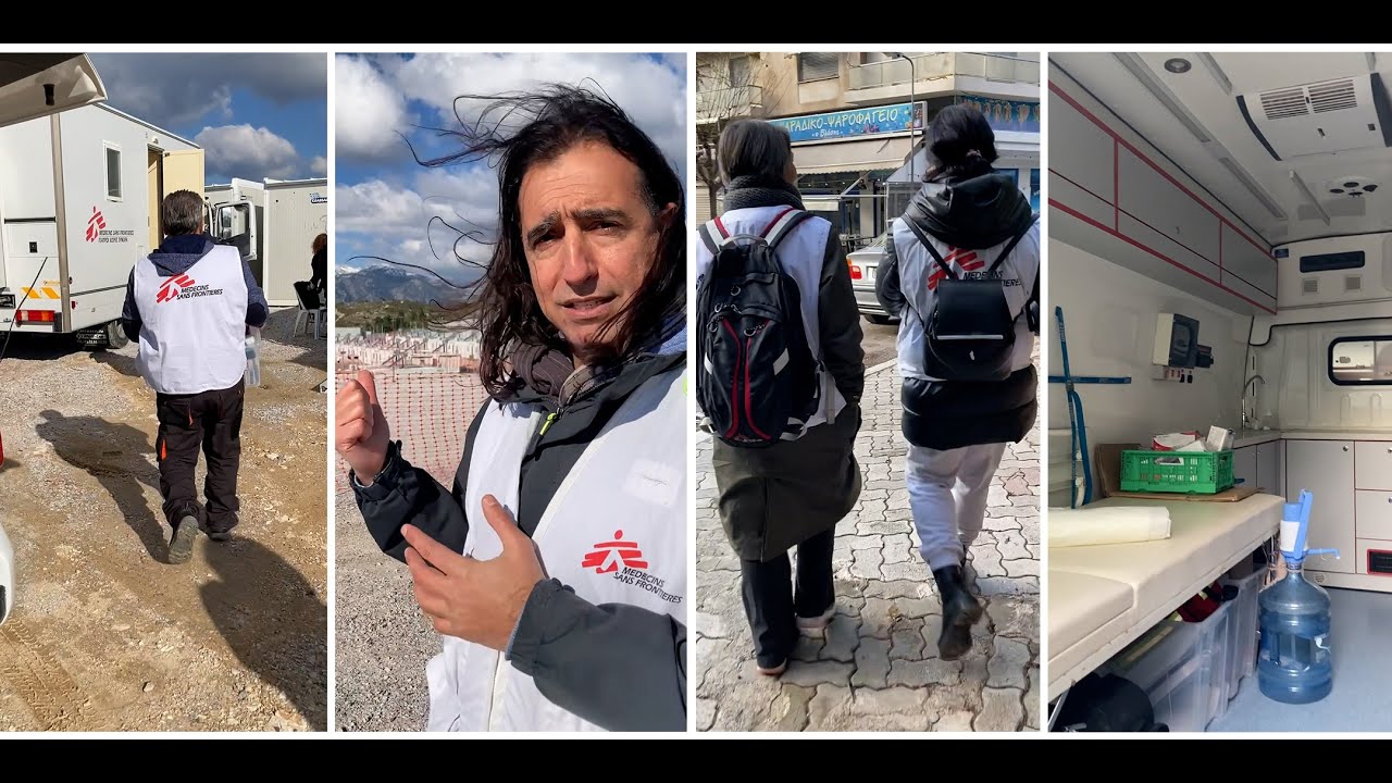 MSF Live from Greece: A virtual visit with our migration projects - YouTube