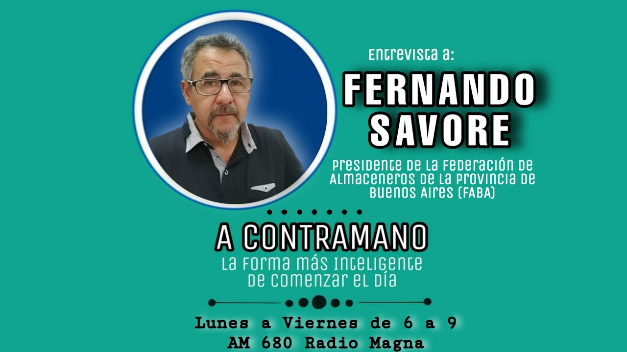 Entrevista a Fernando Savore [10/11/2021]. - YouTube