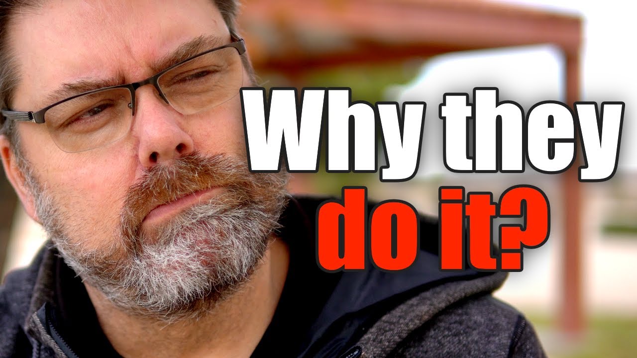 Why do they do what they do? - YouTube