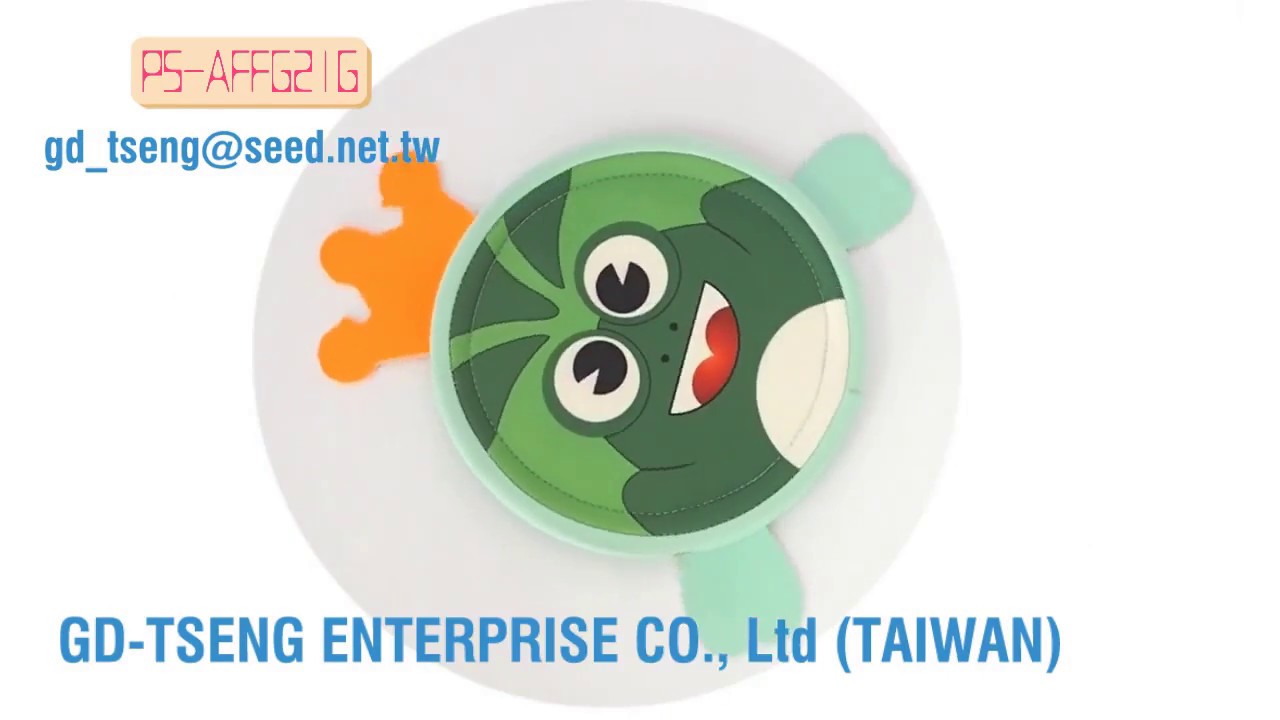 PS-AFFG21G (Flying disc-Green Frog) - YouTube