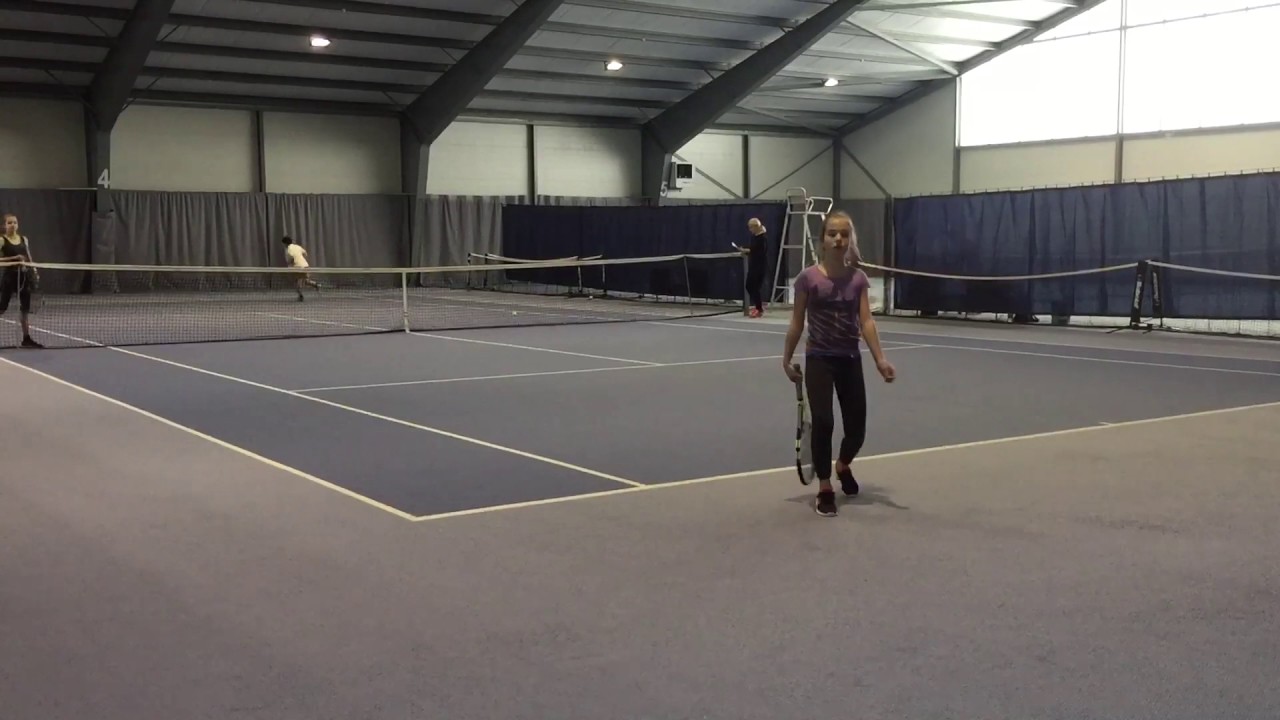 Laura tennis 2017 1. - YouTube