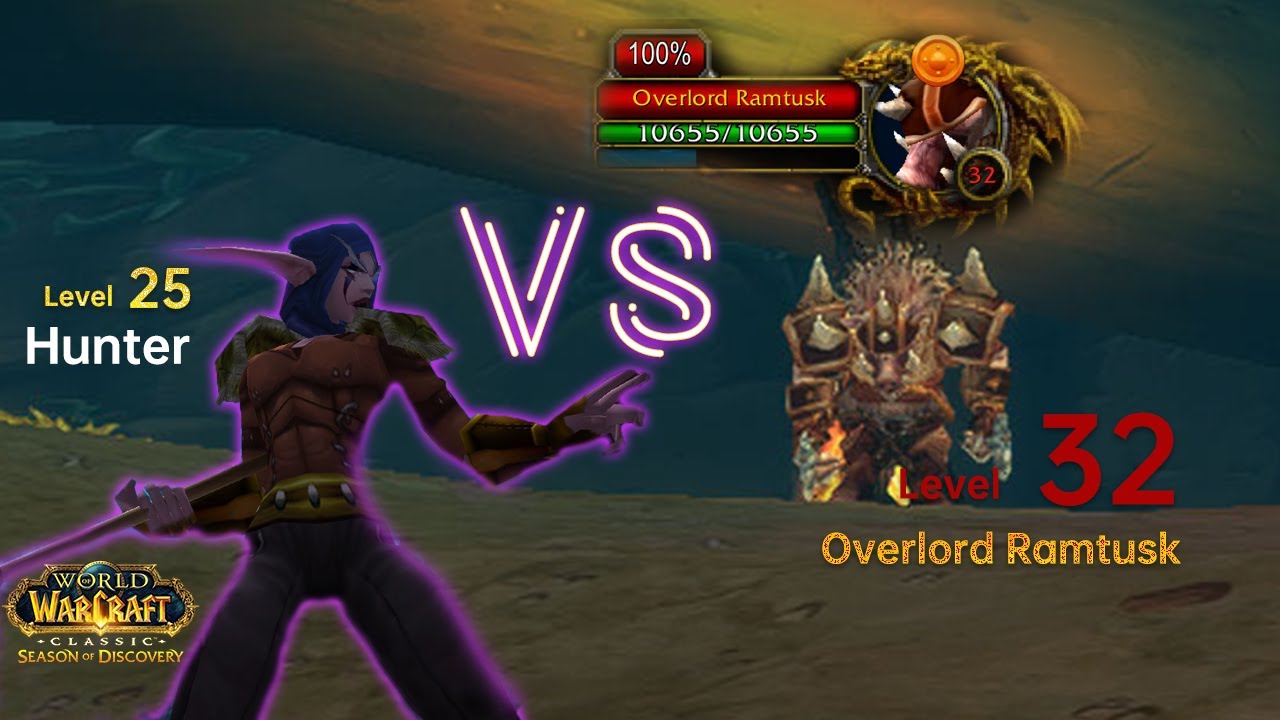 Sod Hunter RFK Solo BOE/Overlord Ramtusk season of discovery classic ...