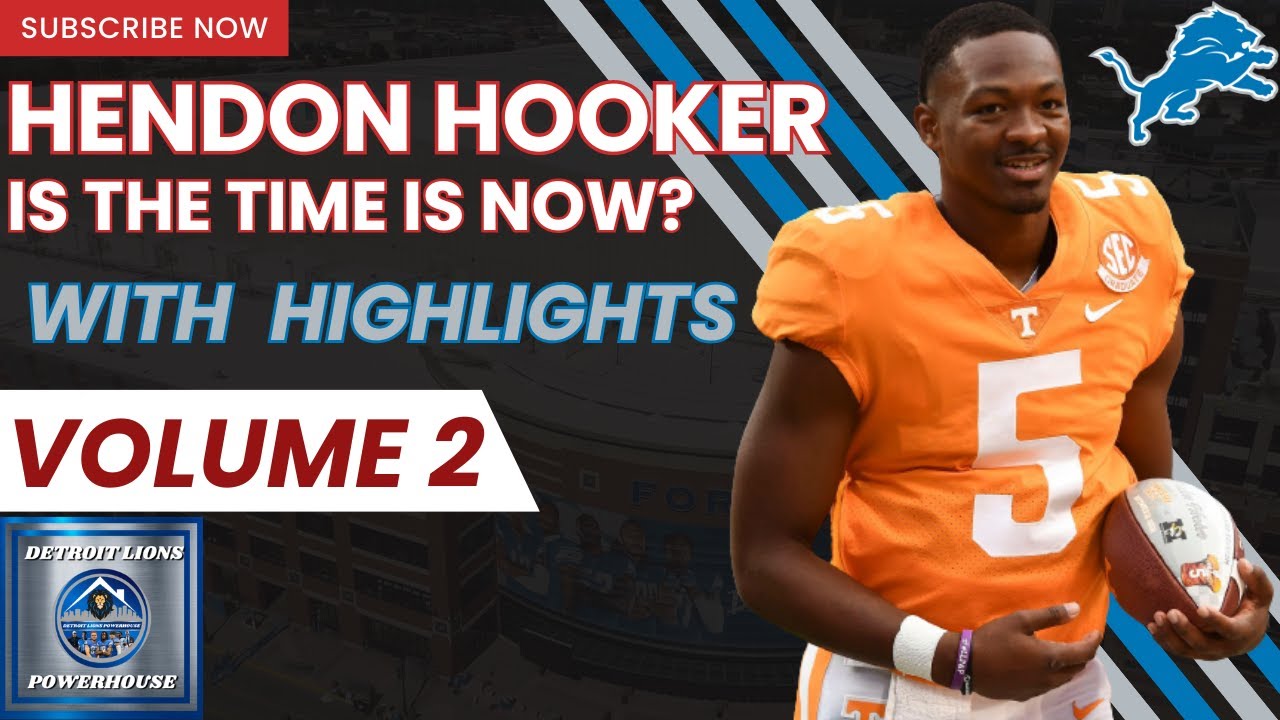 What Should The Detroit Lions Do With Hendon Hooker? - YouTube