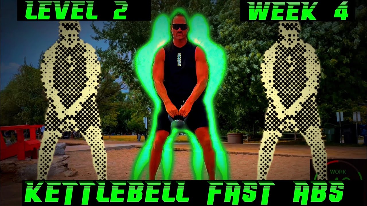 Kettlebell FAST ABS | Level 2 Week Four | 20 Minutes - YouTube