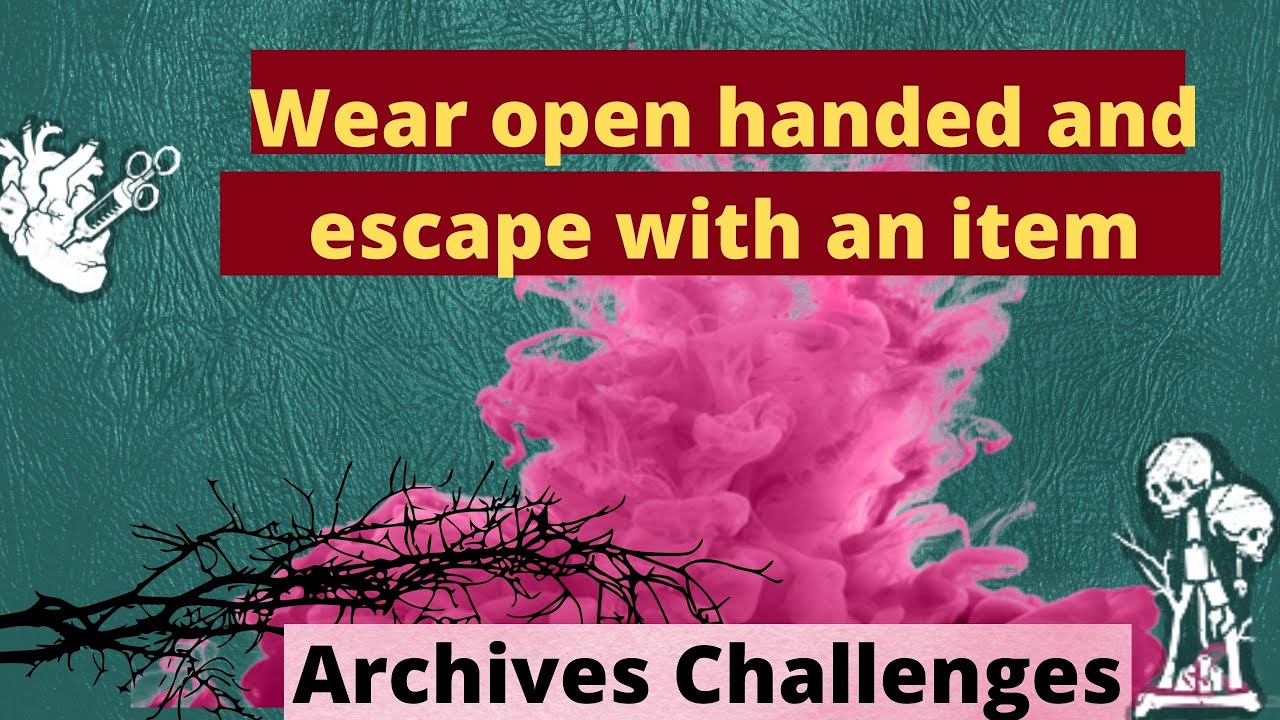 Dead by daylight wear open handed and escape with an item - YouTube