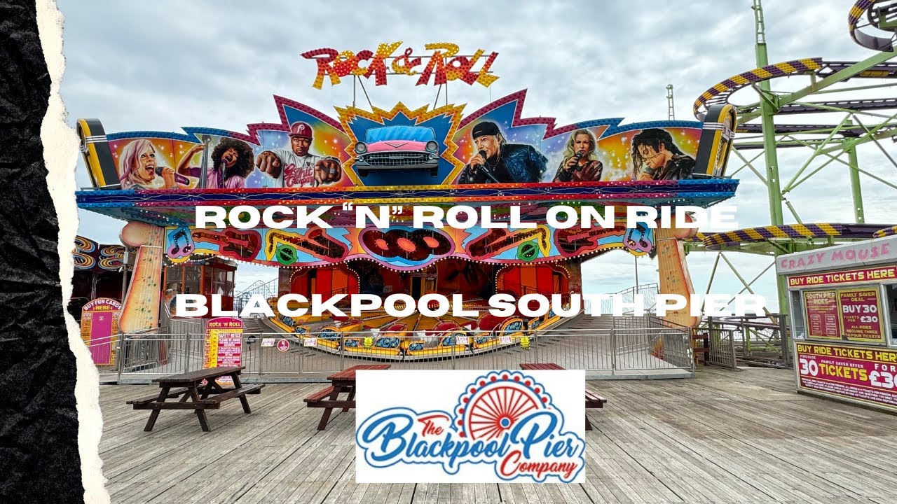Rock "N" Roll Onride Blackpool South Pier - YouTube