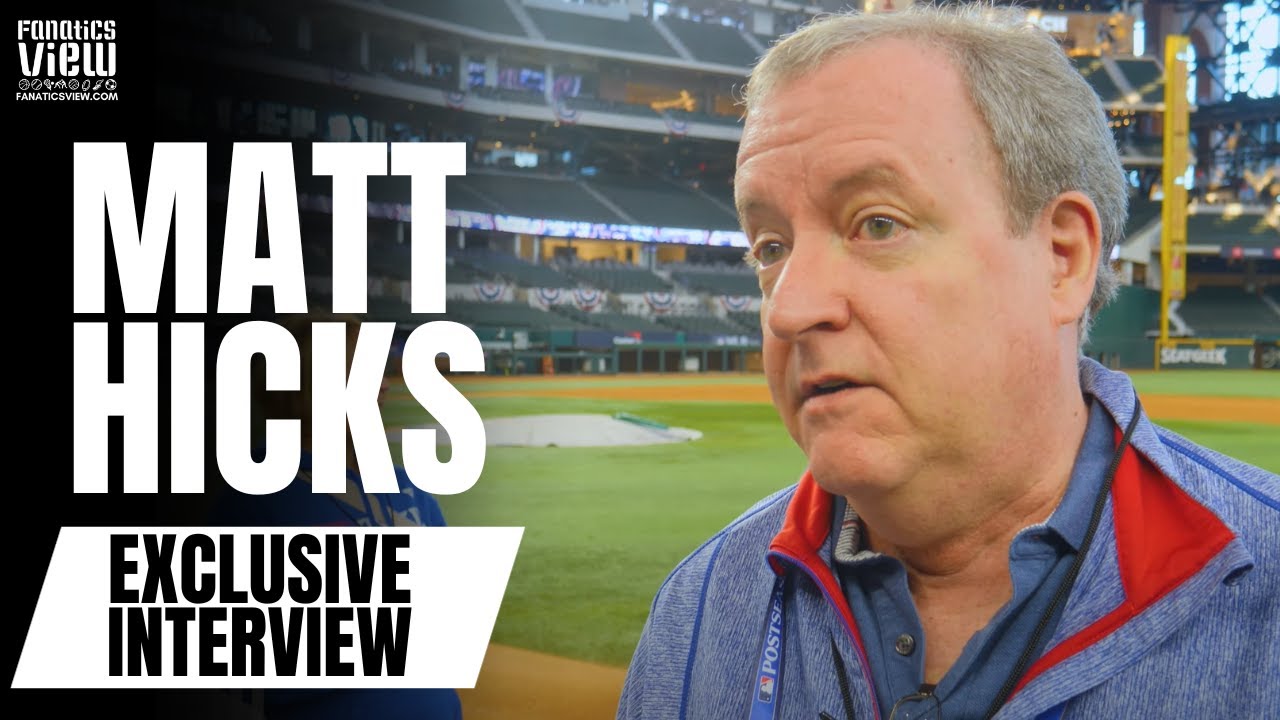 Matt Hicks talks Texas Rangers Winning World Series, Adolis Garcia "Star" & Corey Seager ...