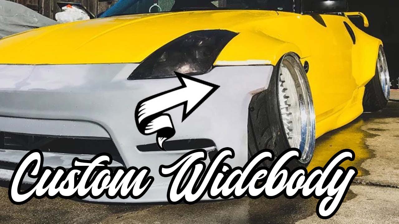 Making the Bumper fit the Car! DIY Custom Widebody! - YouTube