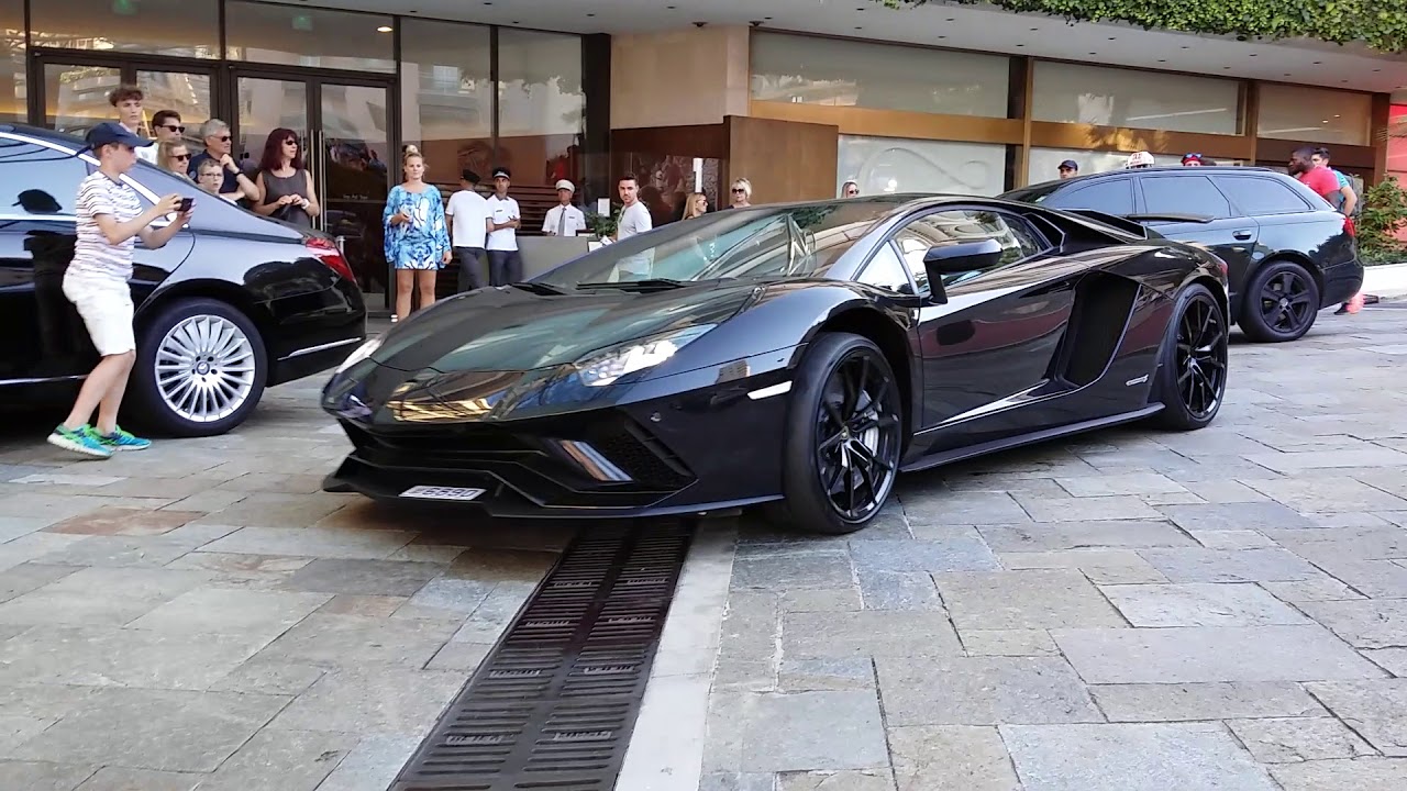 Monaco Lamborghini Aventador S w/ SV Spoiler - YouTube