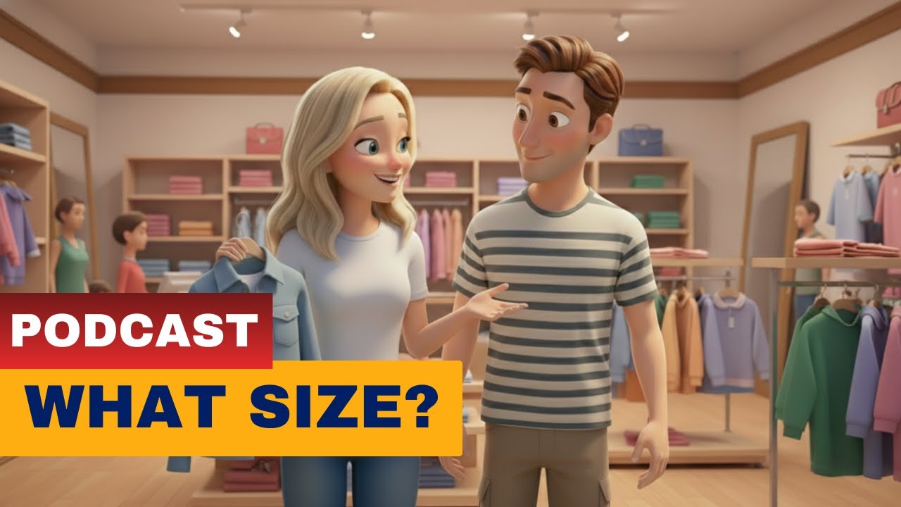Shopping for Clothes in English (Speak with Confidence) | Easy English ...