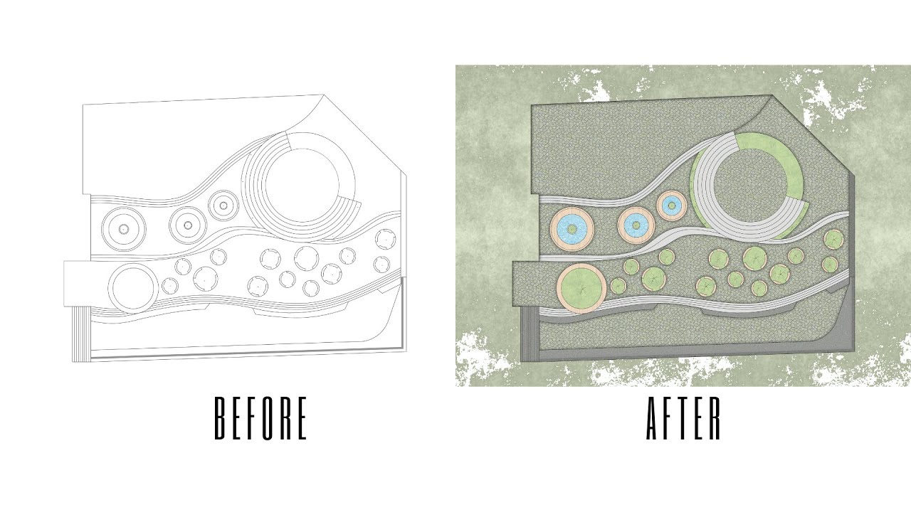 Found on YouTube: Timelapse Reverse for Rendering a Landscape Design # ...