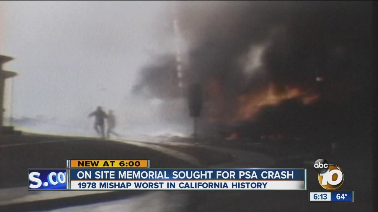 Effort underway to create permanent memorial for PSA Flight 182 crash ...