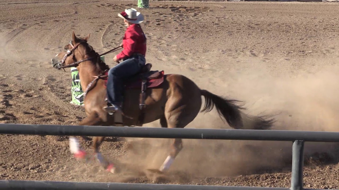 2019, Barrel Racing, BigHorn Rodeo, Las Vegas - YouTube