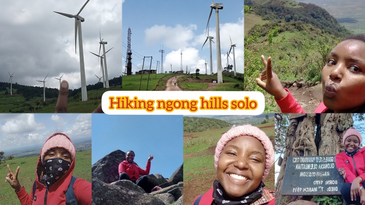 HIKING NGONG HILLS SOLO😃.Is it safe?😭 - YouTube