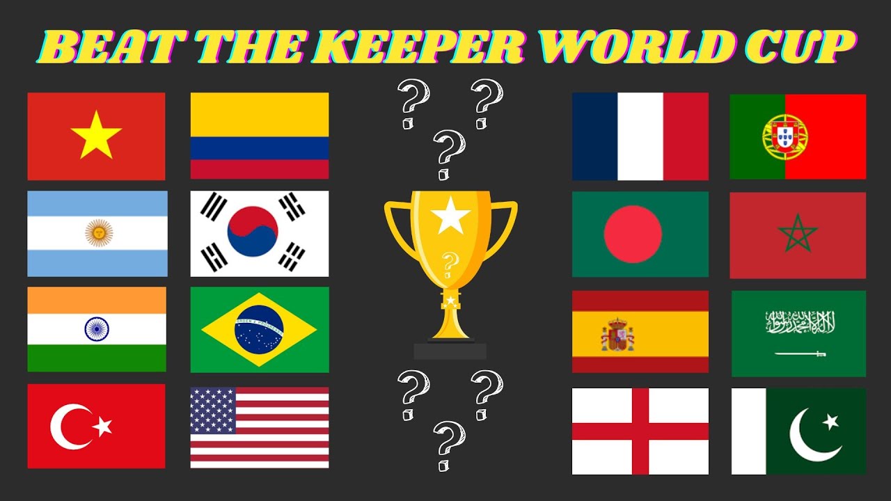 National Teams Beat The Keeper Tournament in Algodoo - YouTube