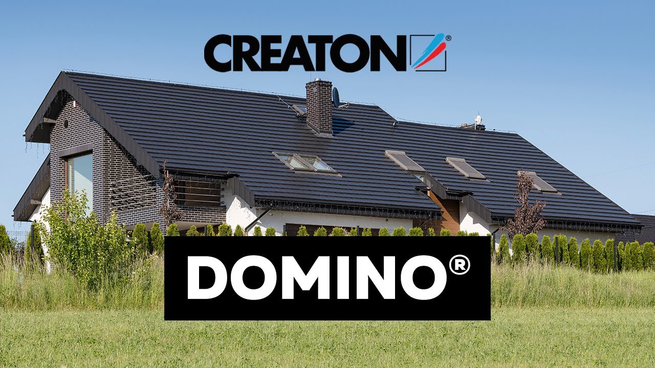 🏠 Realizacja - Dachówka ceramiczna CREATON DOMINO NUANCE czarna ...