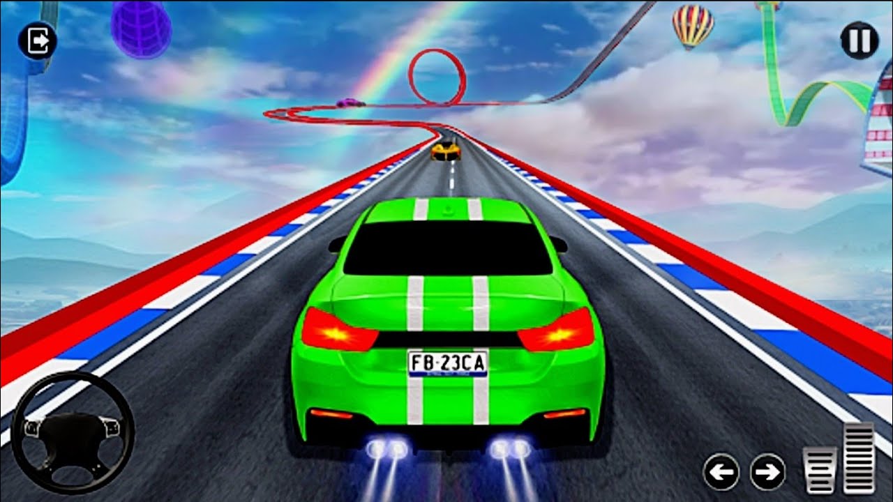 Car Stunt Racing Game 3D | Android ios Gameplay - YouTube