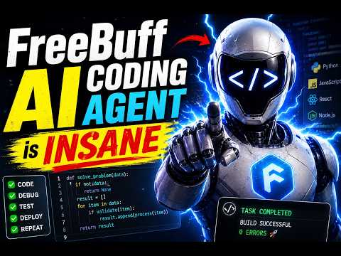 FreeBuff is INSANE — It Just Killed Paid AI Coding Agents