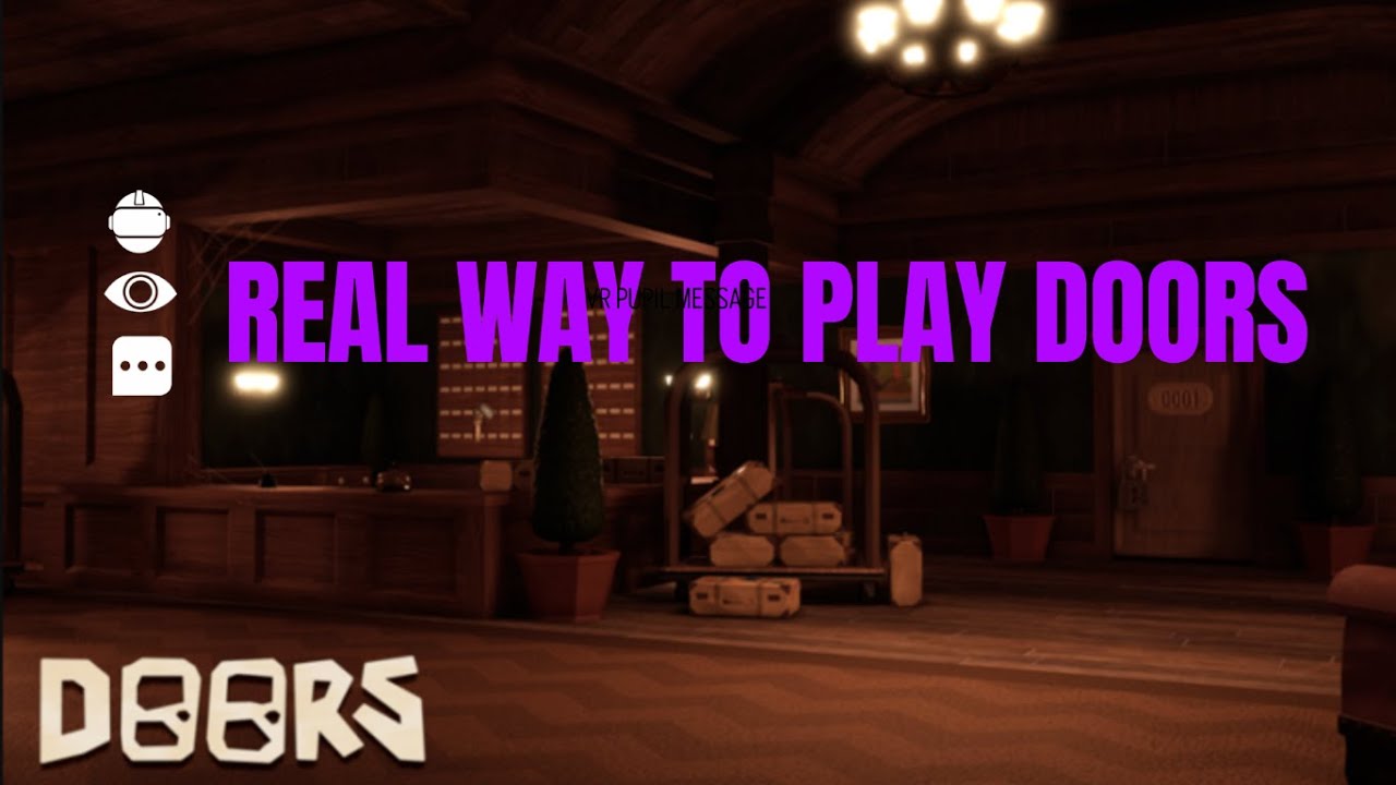 I DISCOVERED THE REAL WAY TO PLAY "DOORS" !!! - YouTube