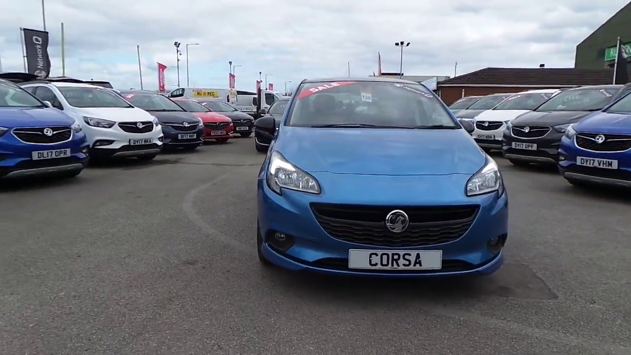 Blue Corsa Limited Edition 5 Door - YouTube